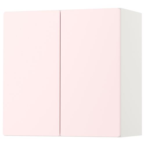 Шкаф детский - IKEA SMÅSTAD/SMASTAD, 60x30x60 см, белый/розовый ...